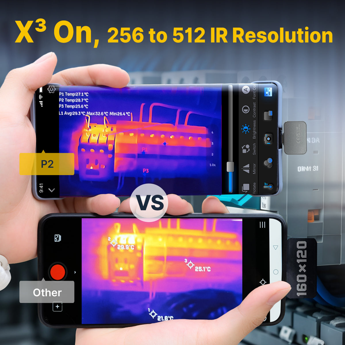 Thermal Master P2, World's 2nd Smallest Thermal Camera(Android ONLY)