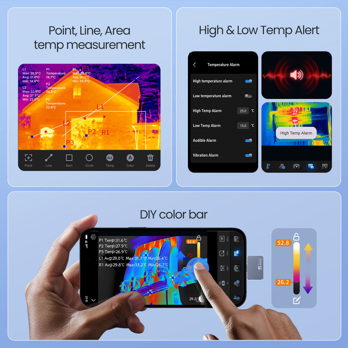 Thermal Master P2, World's Smallest Thermal Camera (Android ONLY)